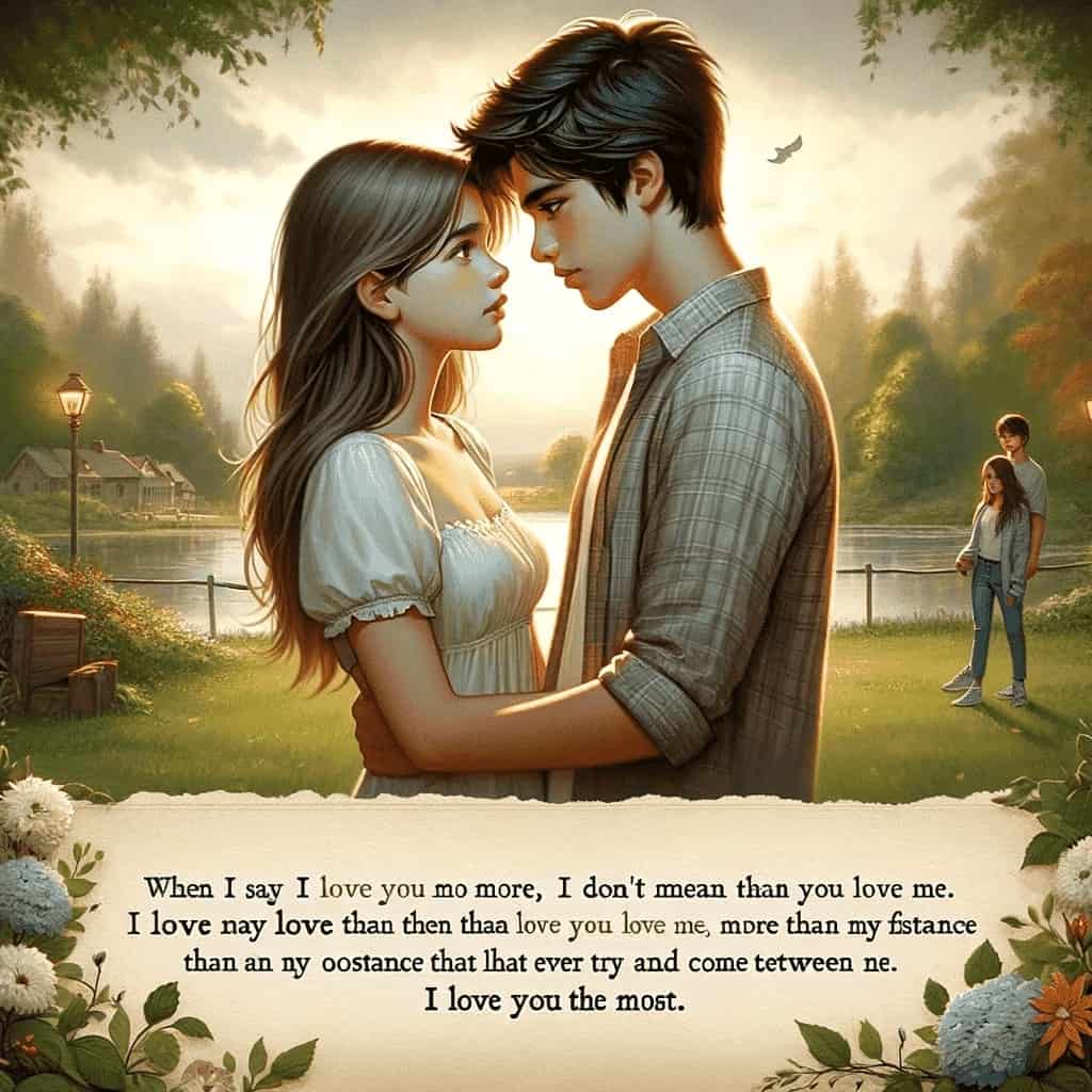 When I Say I Love You More - Insights & Expressions